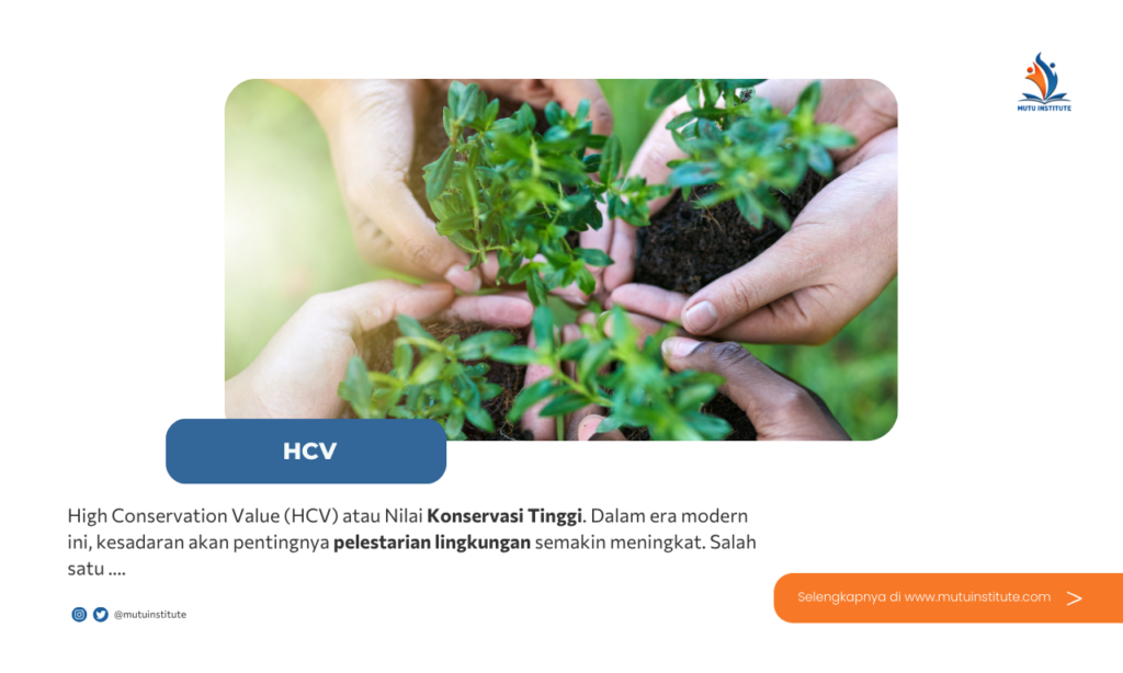 Memahami dan Mengelola Nilai Konservasi Tinggi/High Conservation Value ...